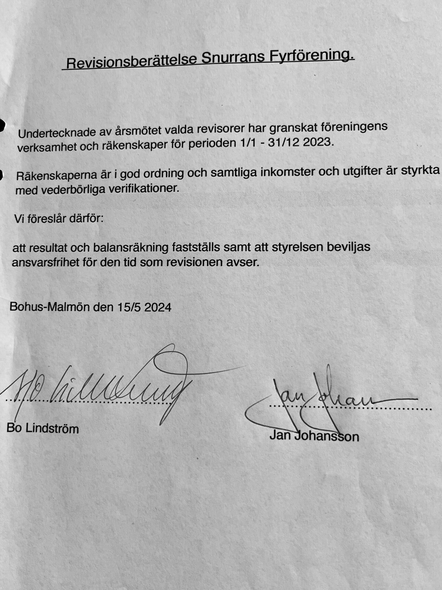 Revision 2023 – Snurrans Fyr